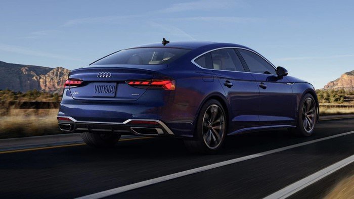 Audi A5 Navy Blue